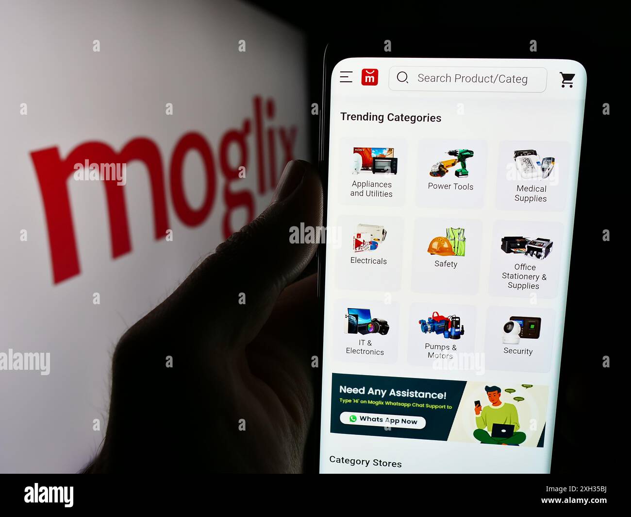 Moglix logo hi-res stock photography and images - Alamy