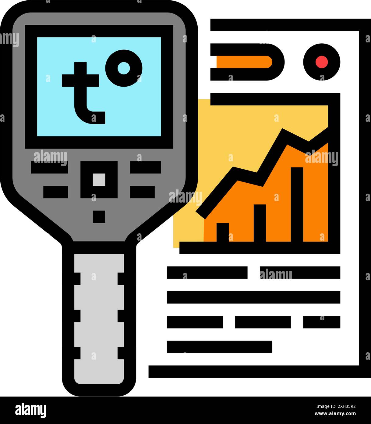 thermal audit energy color icon vector illustration Stock Vector Image ... thermal audit energy color icon vector illustration Stock Vector Image ...