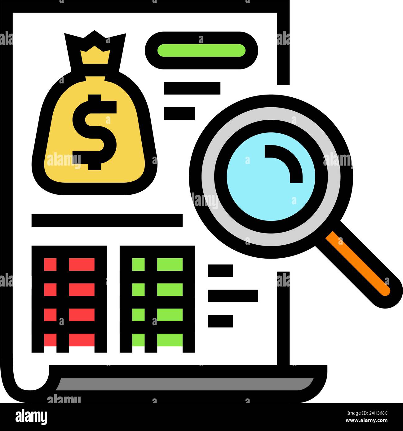 Financial footprint Stock Vector Images - Alamy
