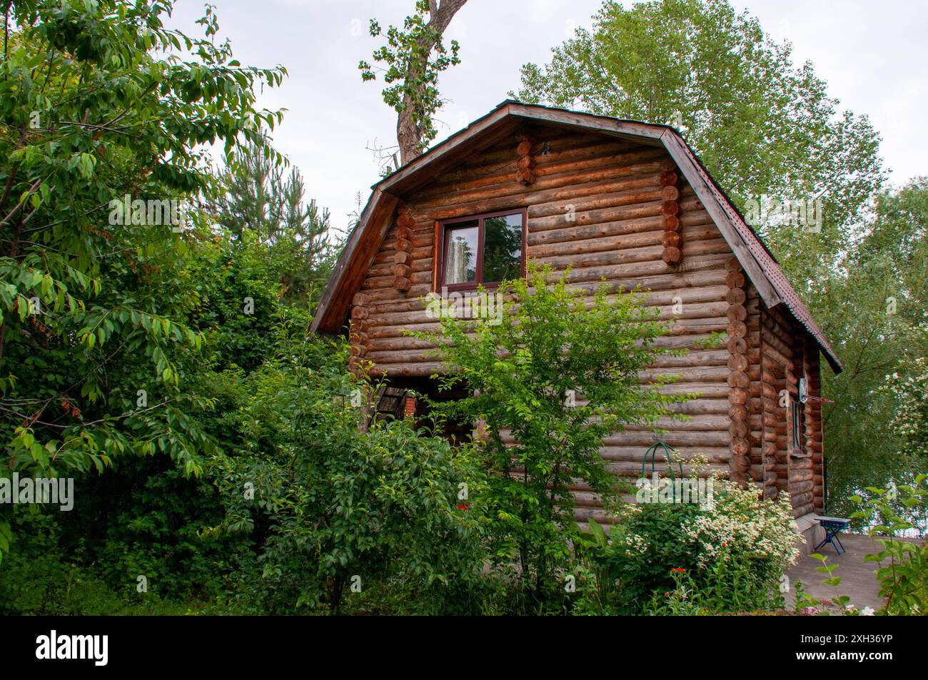 Country and garden plots Country log house Samara Samara region Russia ...