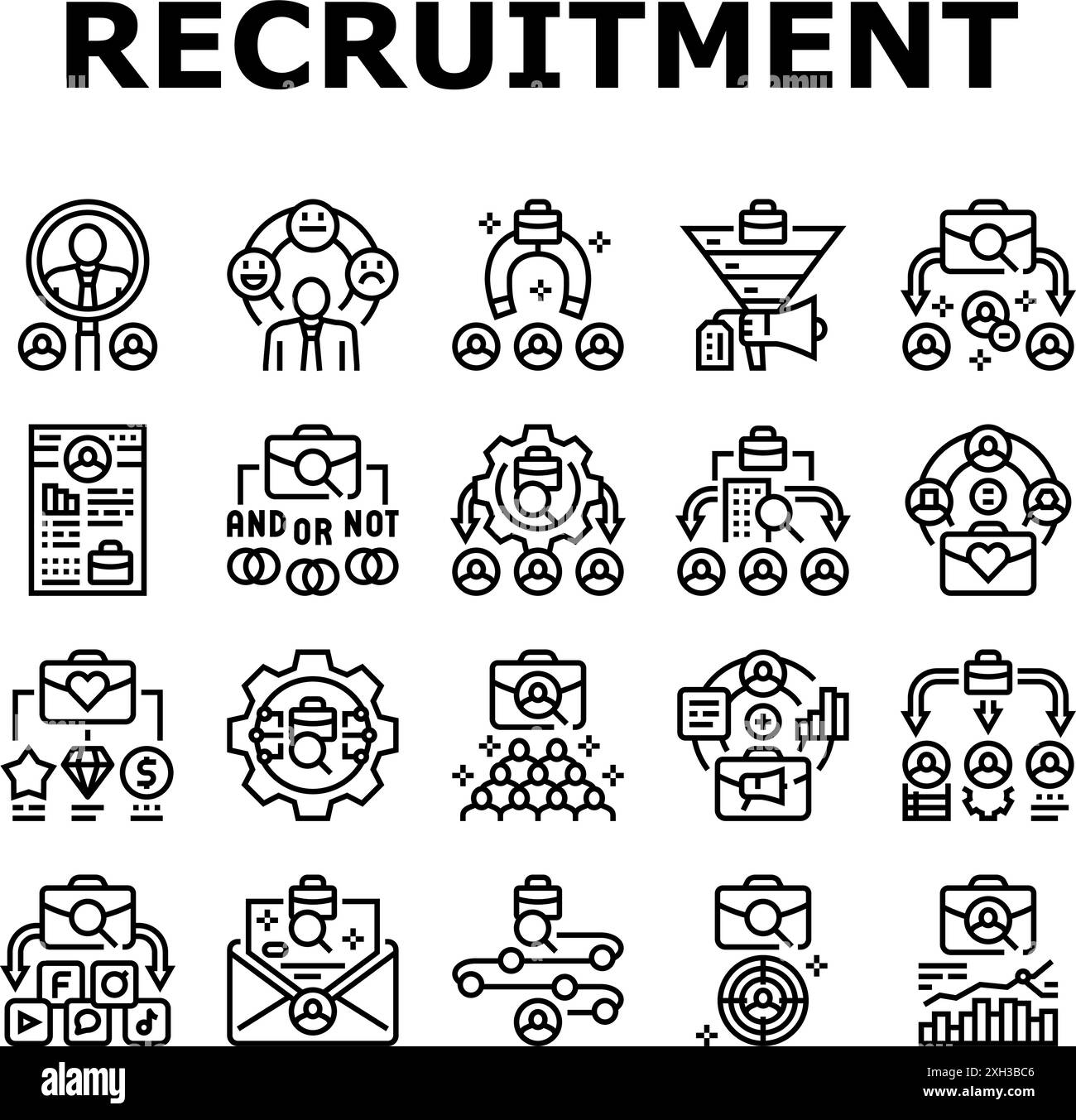 Female job recruitment Black and White Stock Photos & Images - Alamy