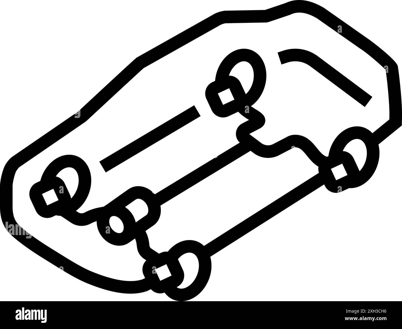 Truck brakes Stock Vector Images - Alamy