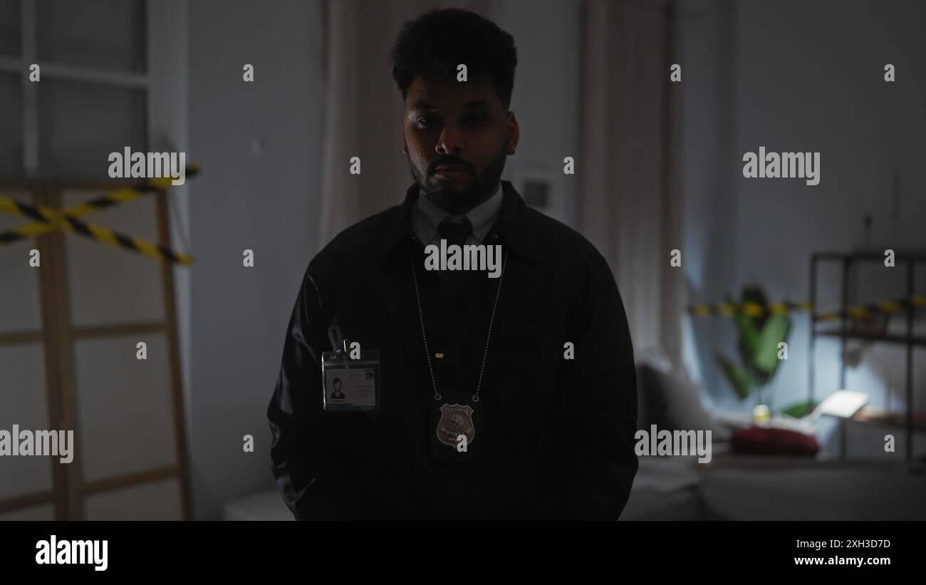 Indoors crime scene investigation focused hi-res stock photography and ...