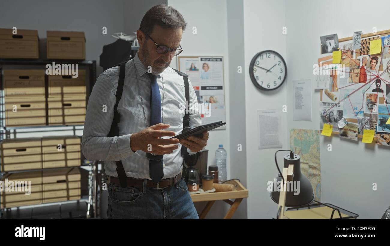 Detective investigation board hi-res stock photography and images - Alamy