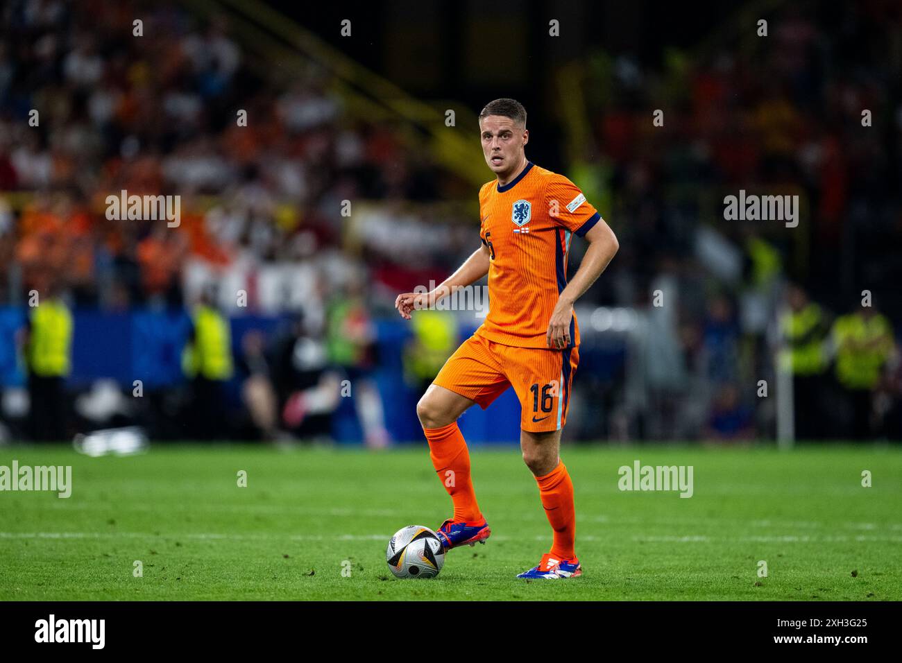 Joey Veerman (Niederlande, #16) am Ball, GER, Netherlands (NED) vs ...
