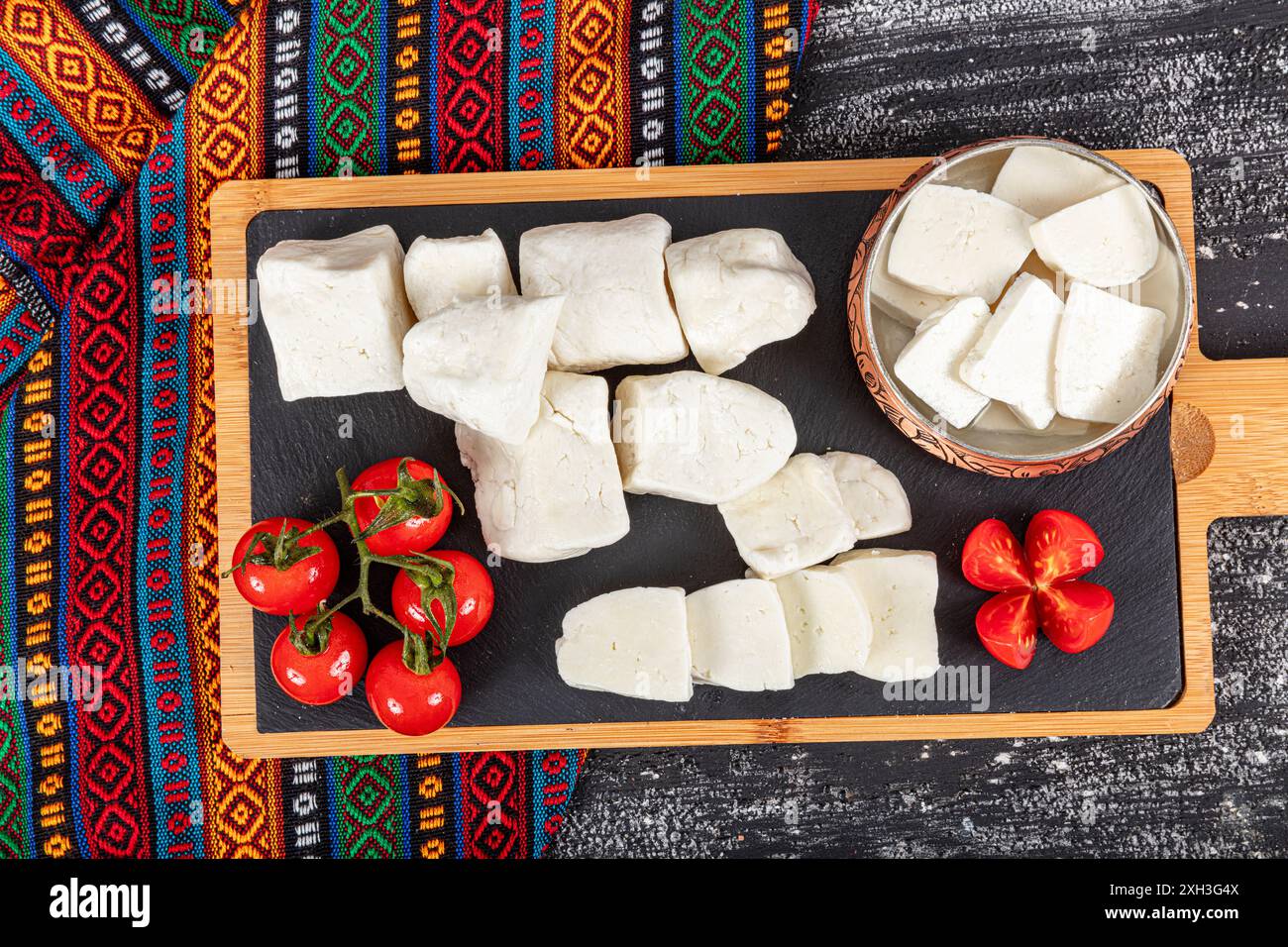 Cheese collection, cheese balls made from goat cheese from Gaziantep ...