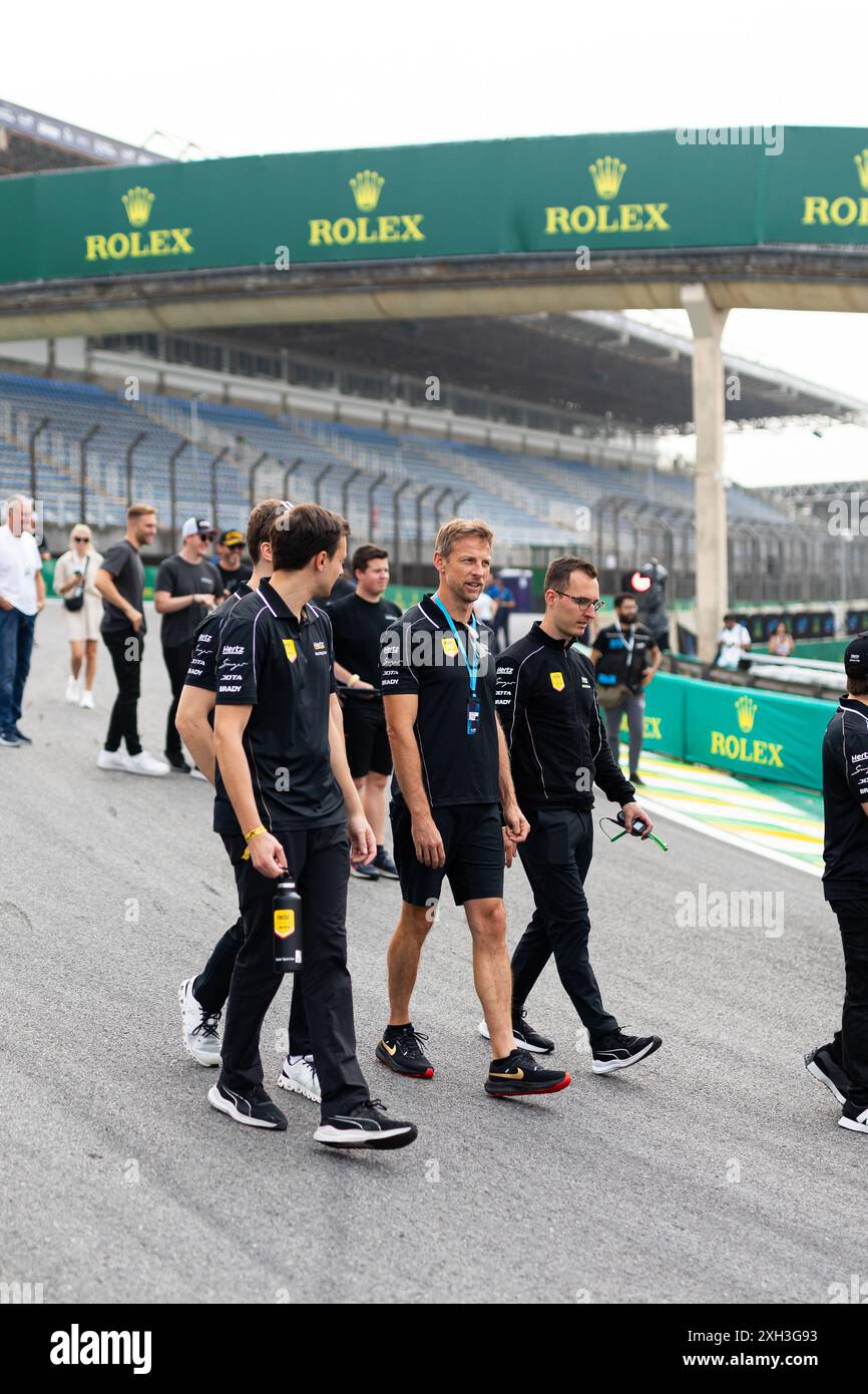 Interlagos, Brazil, 11/07/2024, BUTTON Jenson (gbr), Hertz Team Jota ...