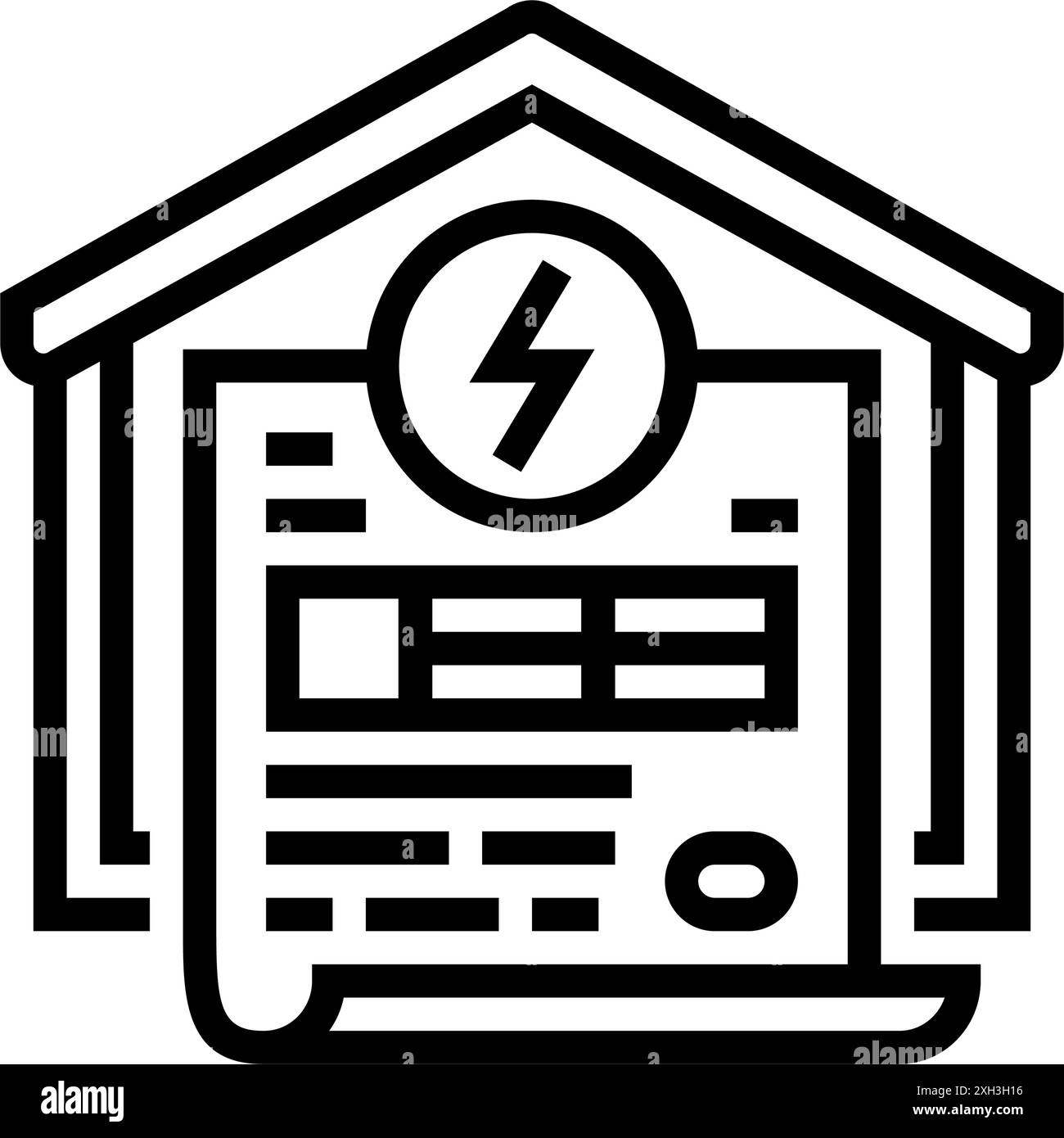 home energy audit line icon vector illustration Stock Vector Image ... home energy audit line icon vector illustration Stock Vector Image ...