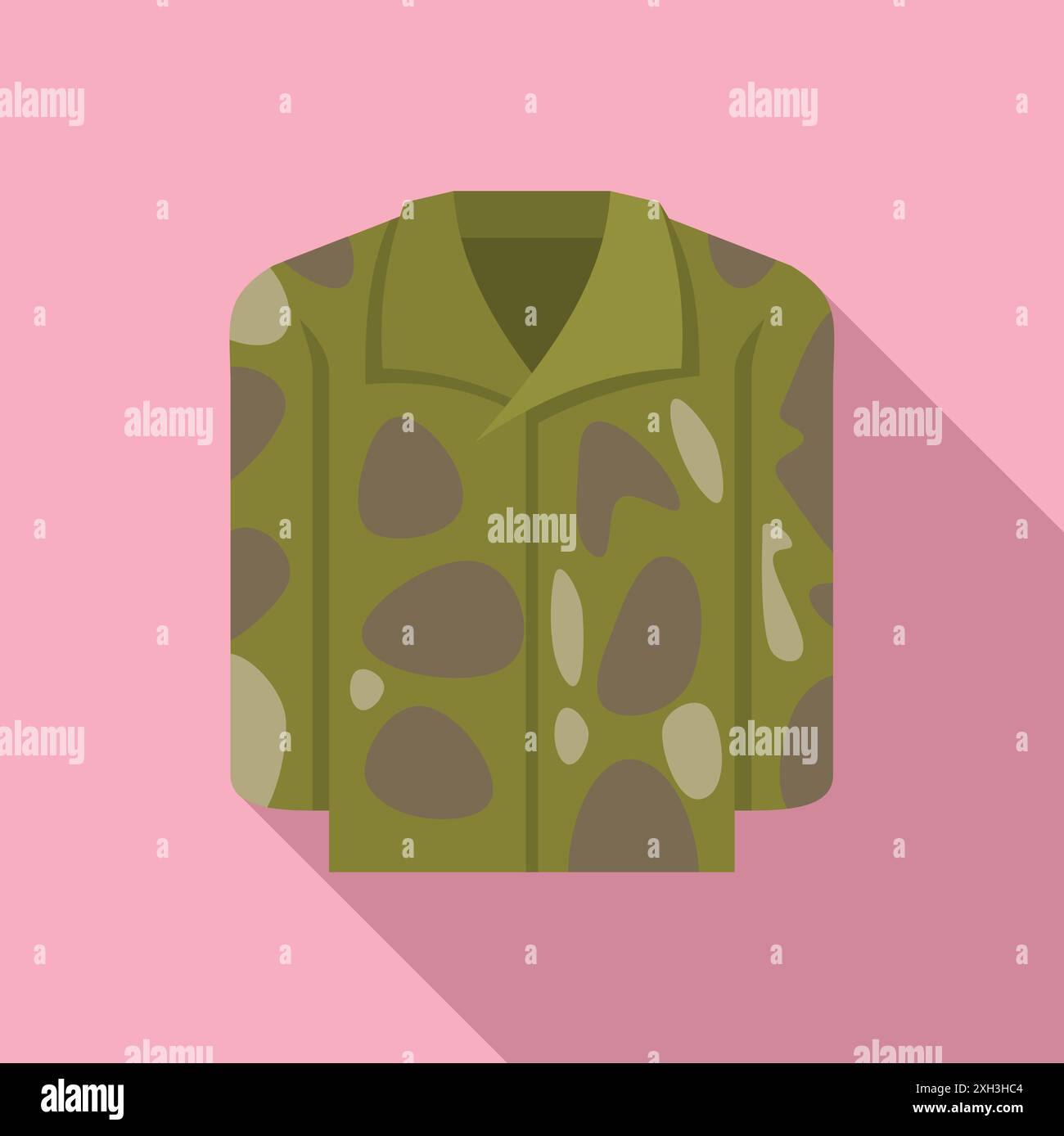 Camouflage hunting jacket icon hi-res stock photography and images - Alamy