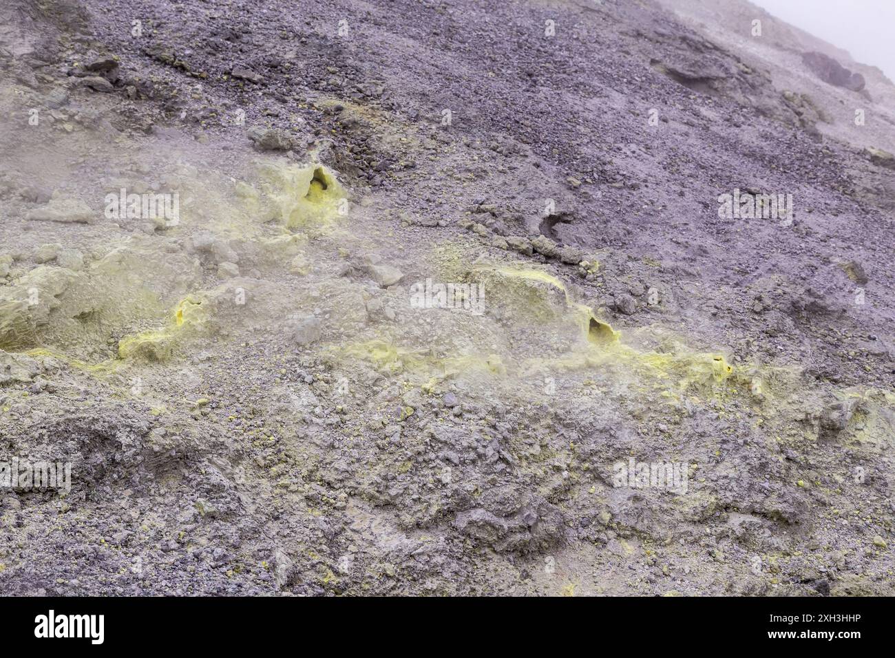 Landscapes of the Cumbal volcano in Colombia border with Ecuador Stock ...