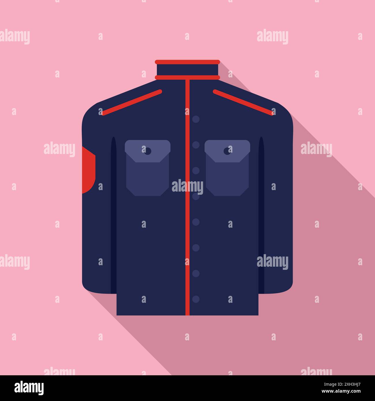 Military uniform details Stock Vector Images - Alamy