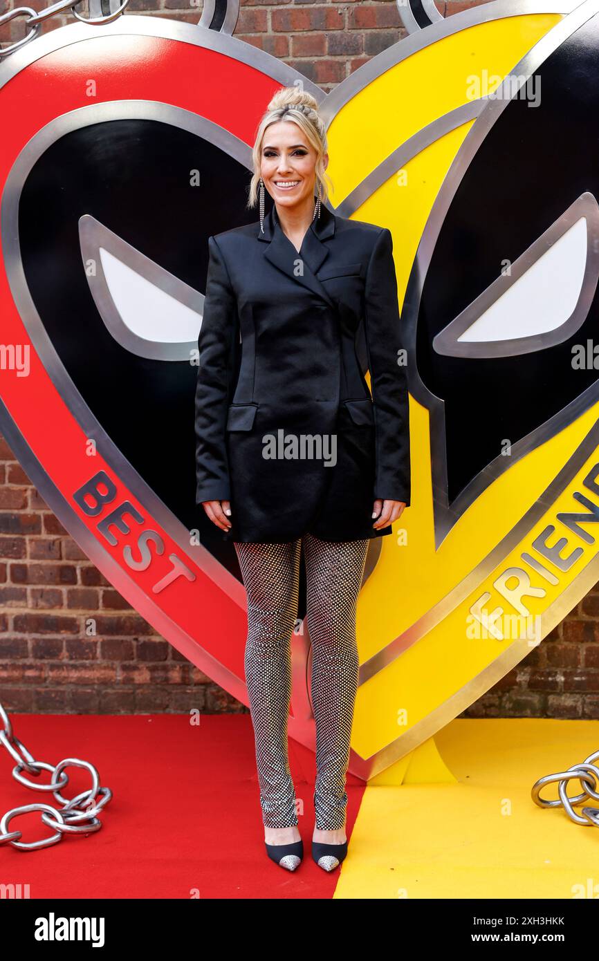 Producer Wendy Jacobson poses for photographers upon arrival at the ...