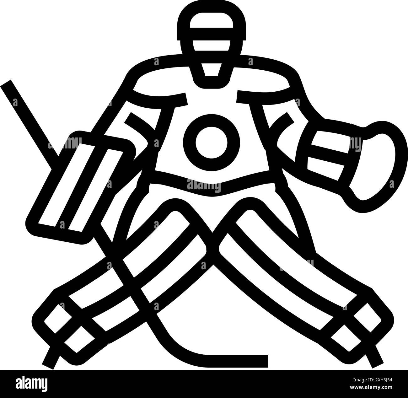 Goalie skate Black and White Stock Photos & Images - Alamy