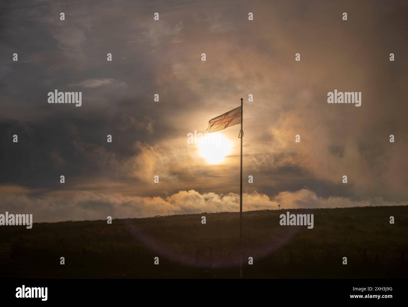 Carter Bar, UK. 11th July, 2024. England border, Carter Bar ...
