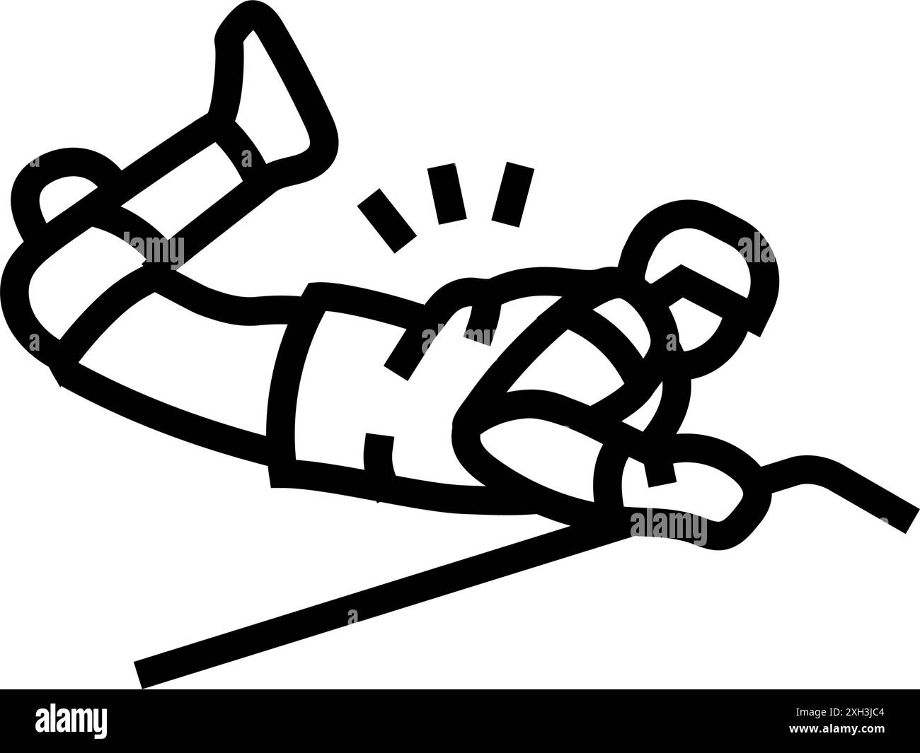 Tripping line Cut Out Stock Images & Pictures - Alamy
