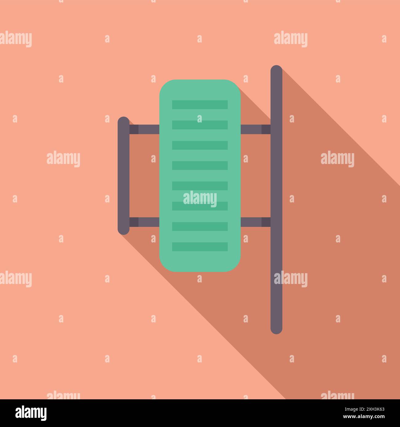 Yoga studio green Stock Vector Images - Alamy