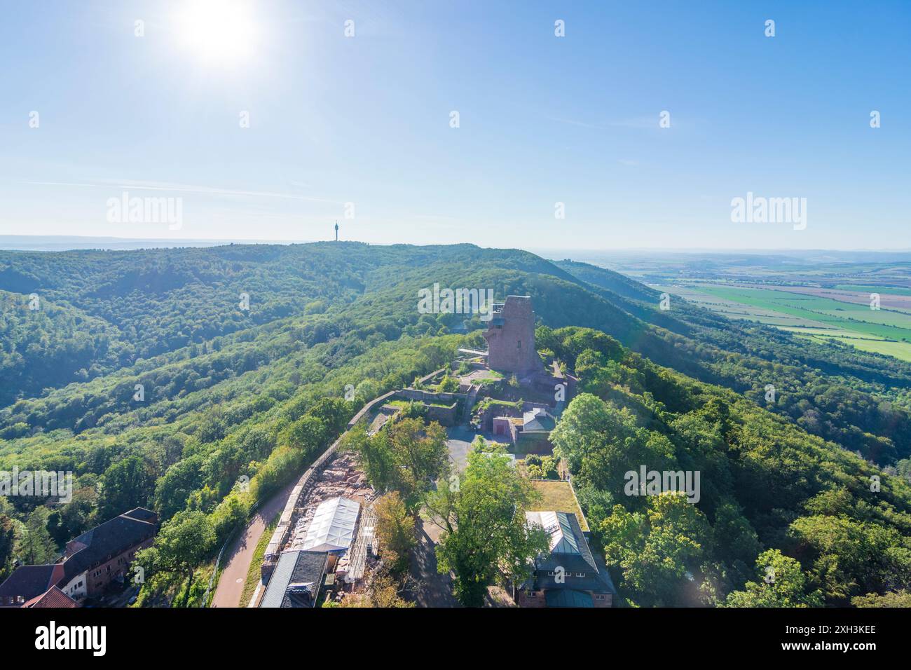Kyffhäuserland: Reichsburg Kyffhausen Castle, Oberburg (Upper Castle ...