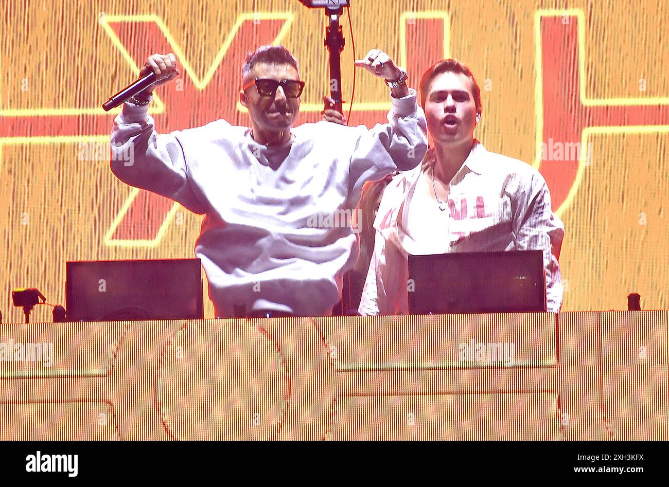 Quebec City, Canada. 10th July, 2024. Joe Depace and Andrew Fedyk of ...