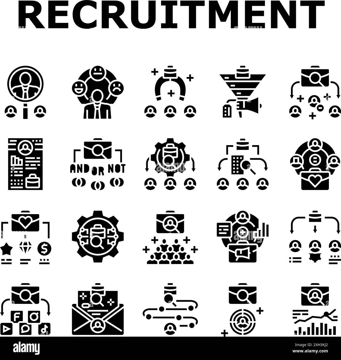 Female job recruitment Black and White Stock Photos & Images - Alamy