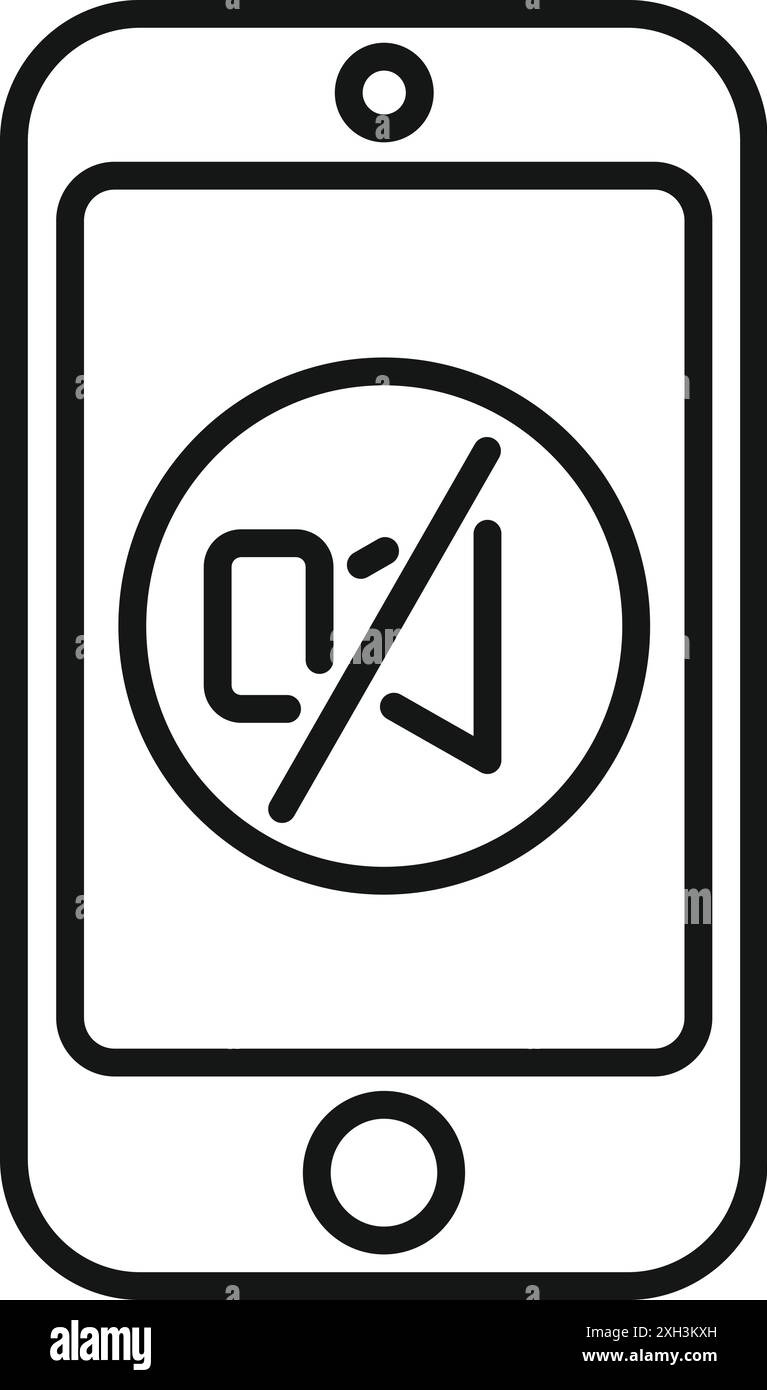 Crossed out speaker Black and White Stock Photos & Images - Alamy
