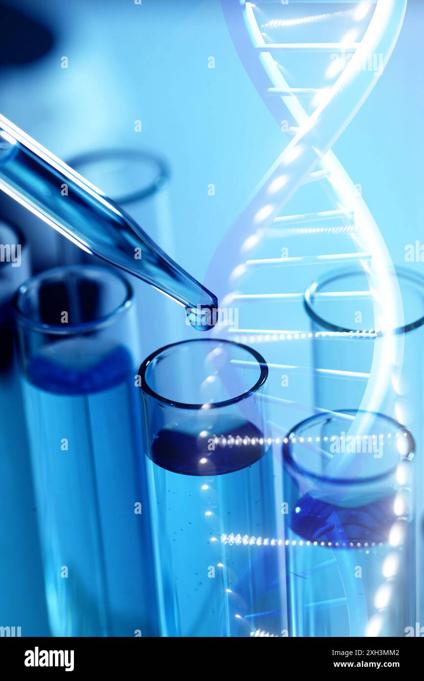 Dripping clear liquid reagent test hi-res stock photography and images ...