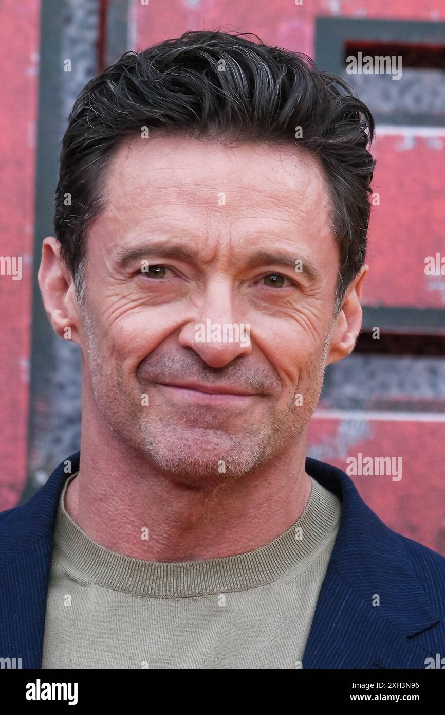 London, UK. 11th July, 2024. Hugh Jackman seen at the DEADPOOL ...