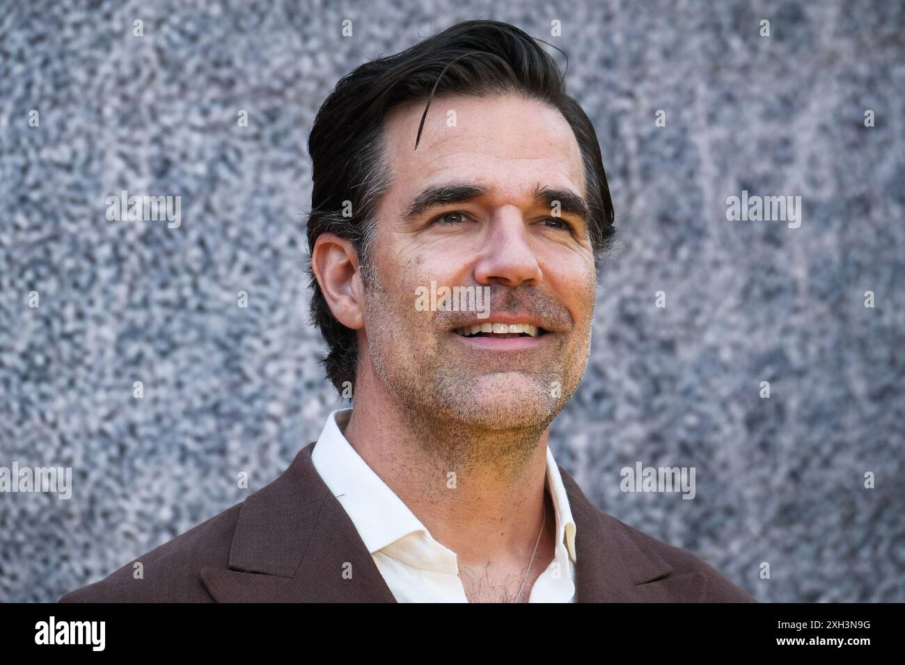 London, UK. 11th July, 2024. Rob Delaney seen at the DEADPOOL ...