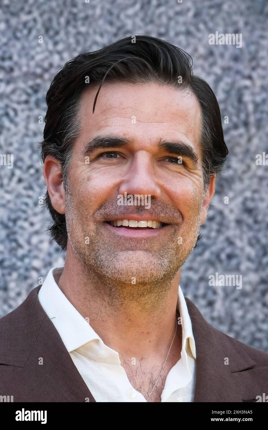 London, UK. 11th July, 2024. Rob Delaney seen at the DEADPOOL ...
