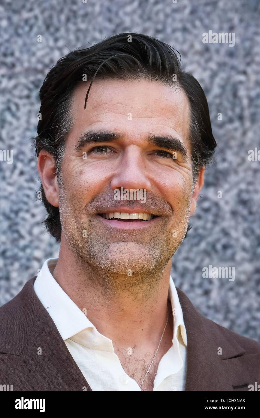 London, UK. 11th July, 2024. Rob Delaney seen at the DEADPOOL ...