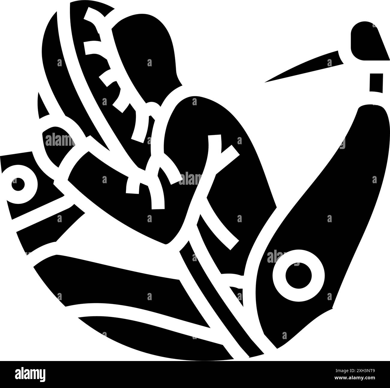 airbag car safety glyph icon vector illustration Stock Vector Image ...