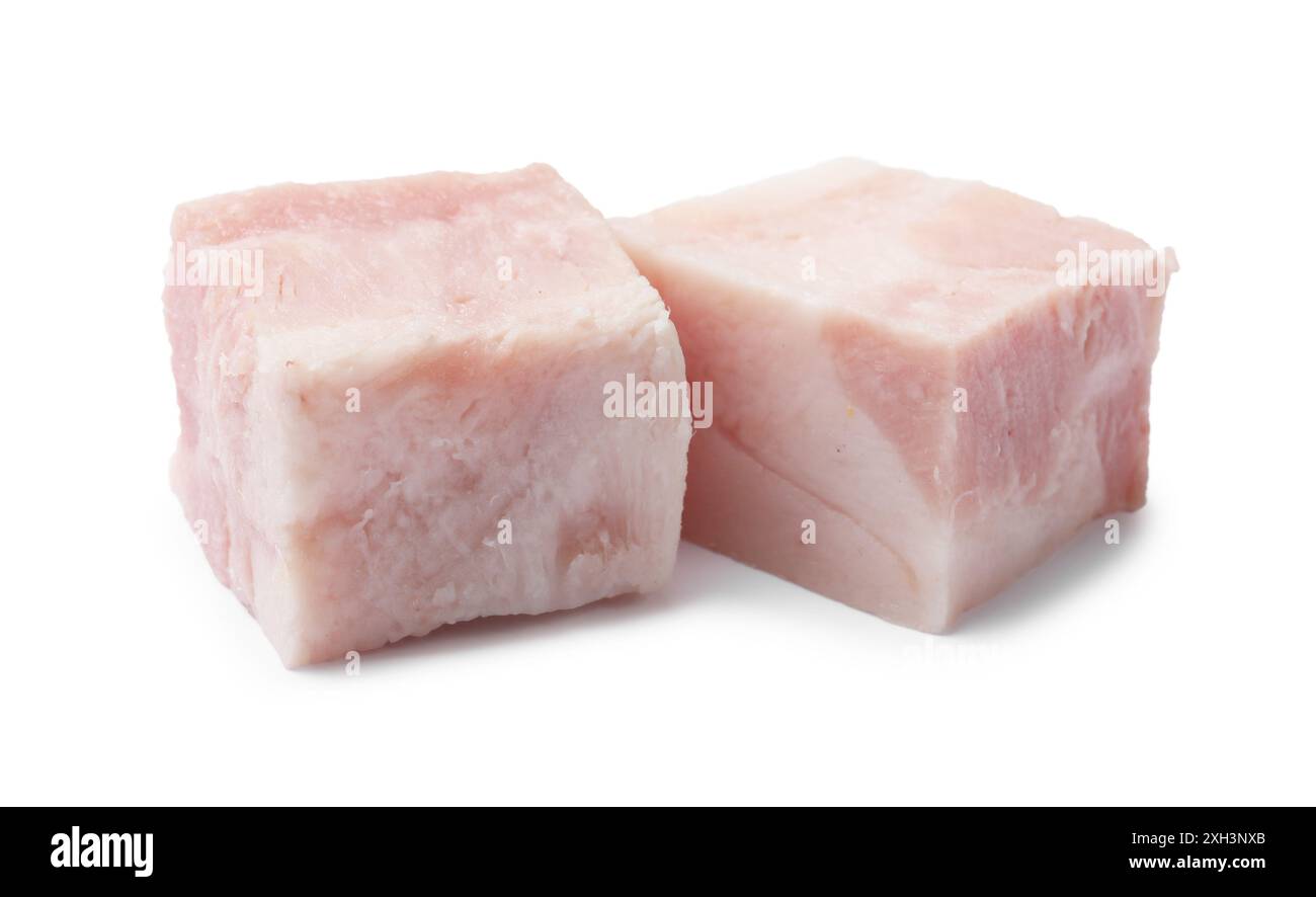 Raw pork meat cut cubes hi-res stock photography and images - Alamy