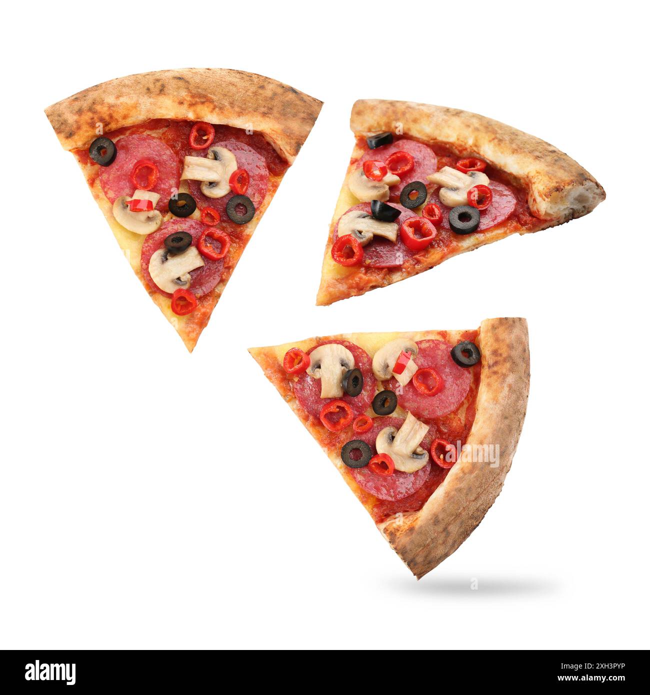 Many slices of pizza hi-res stock photography and images - Alamy