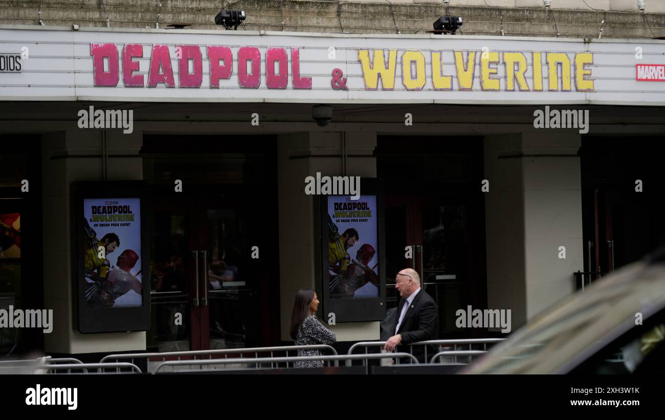 Deadpool - London movie premiere - Hammersmith Apollo 11 June 2024 ...