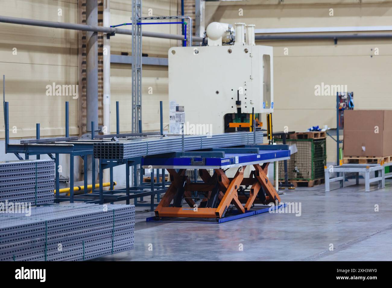 Steel rolling machine factory hi-res stock photography and images - Alamy