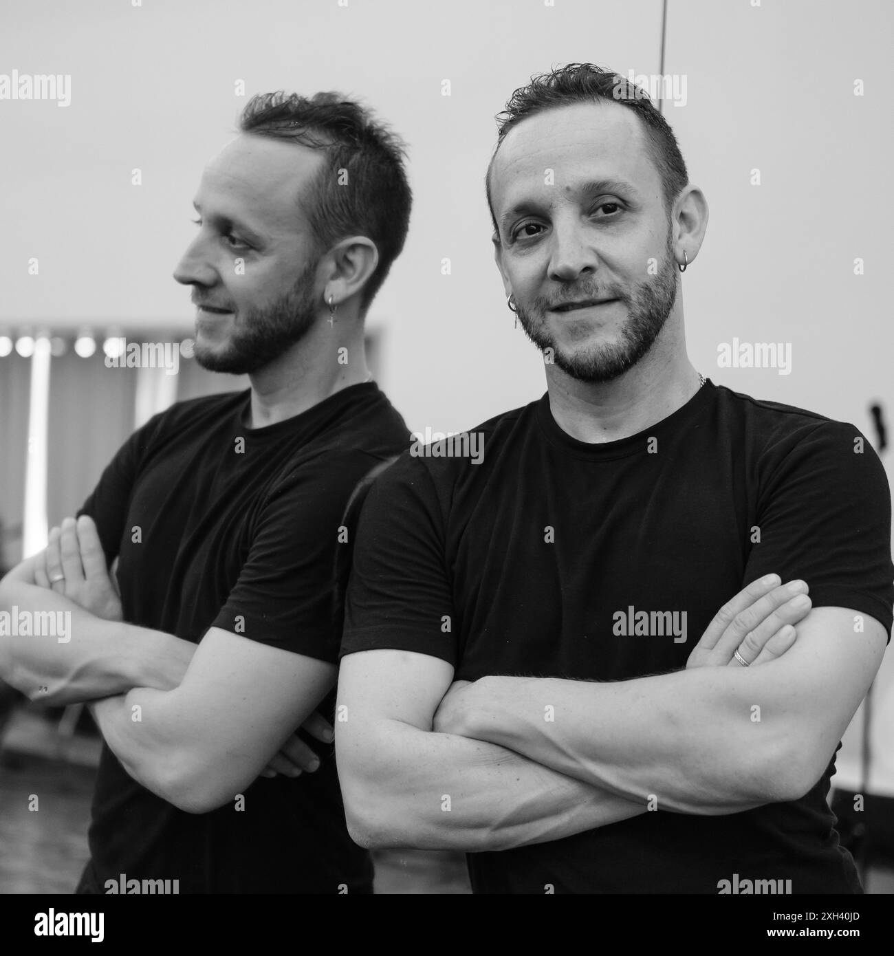 The dancer Manuel Liñan during his performance of the preview of his ...