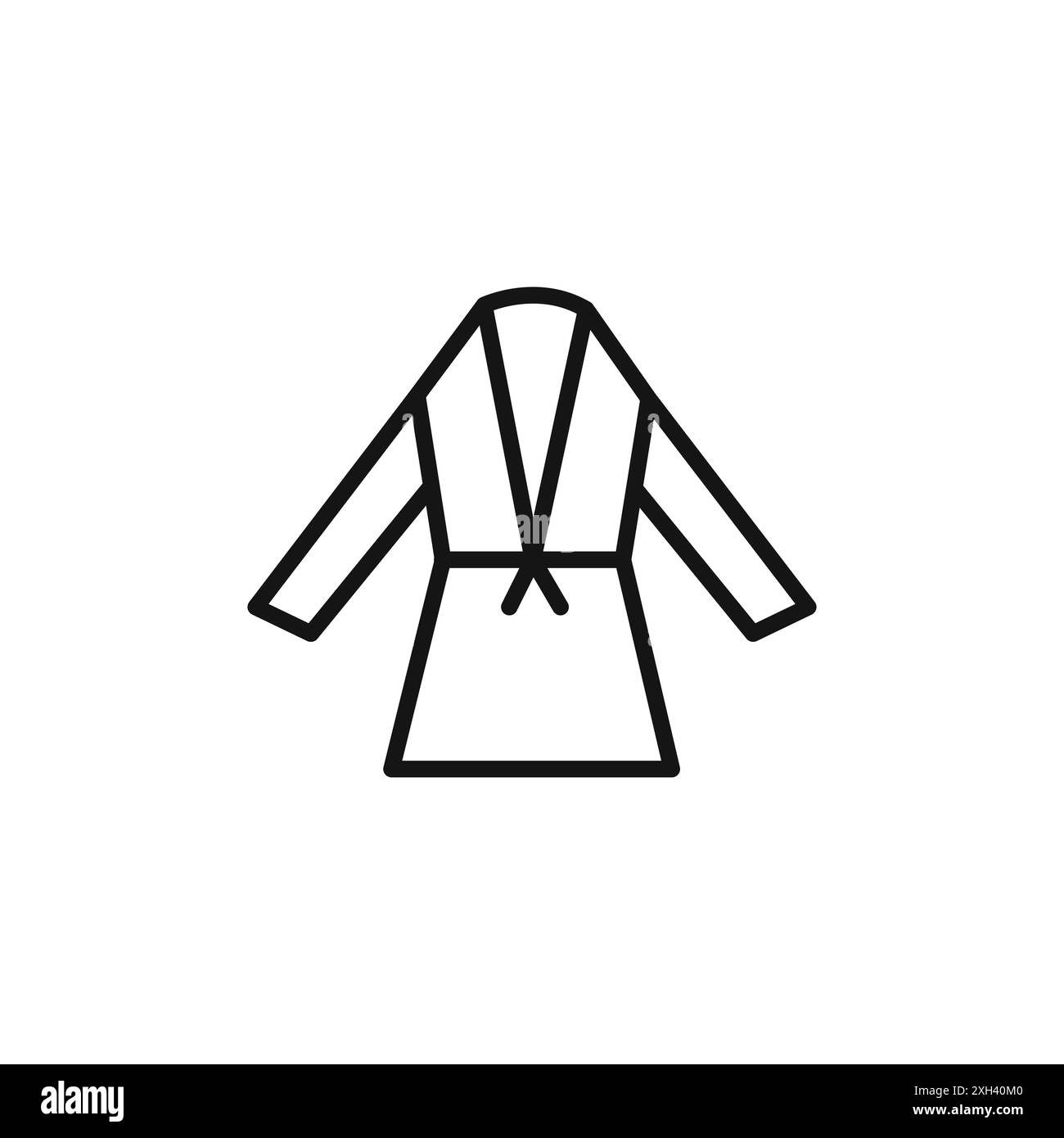 Man in white hotel robe Cut Out Stock Images & Pictures - Alamy