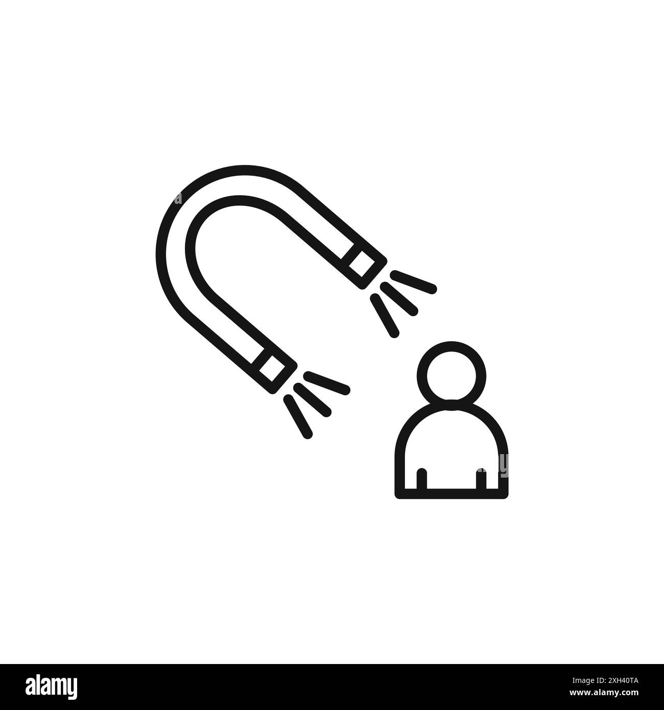 Attraction icon logo sign vector outline in black and white color Stock ...