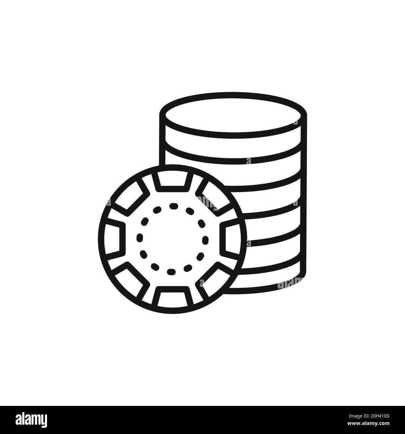 Blackjack slot game color Cut Out Stock Images & Pictures - Alamy