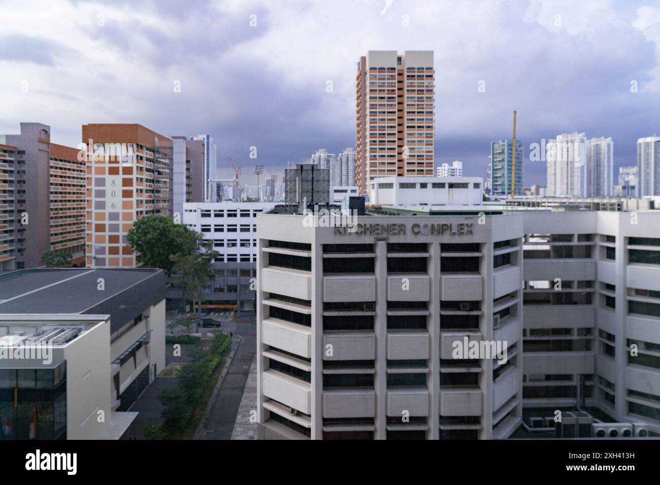 16 October 2019, Singapore, South East Asia: Kitchener Complex Area ...