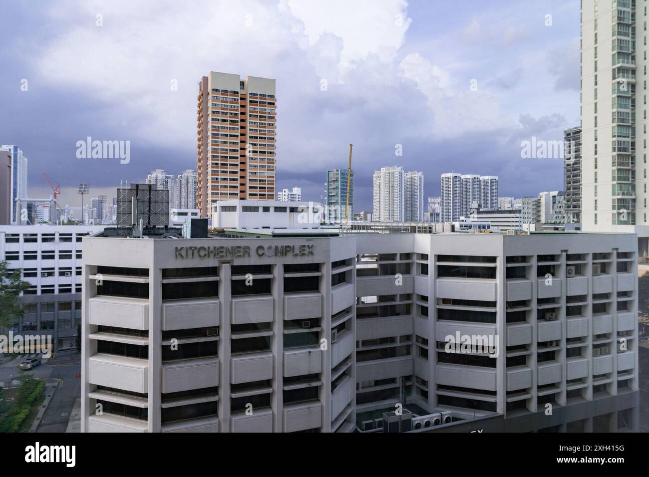 16 October 2019, Singapore, South East Asia: Kitchener Complex Area ...