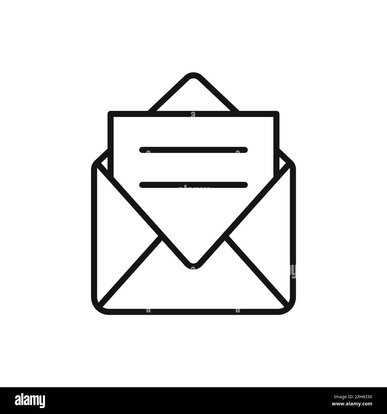 Envelope signs Black and White Stock Photos & Images - Alamy