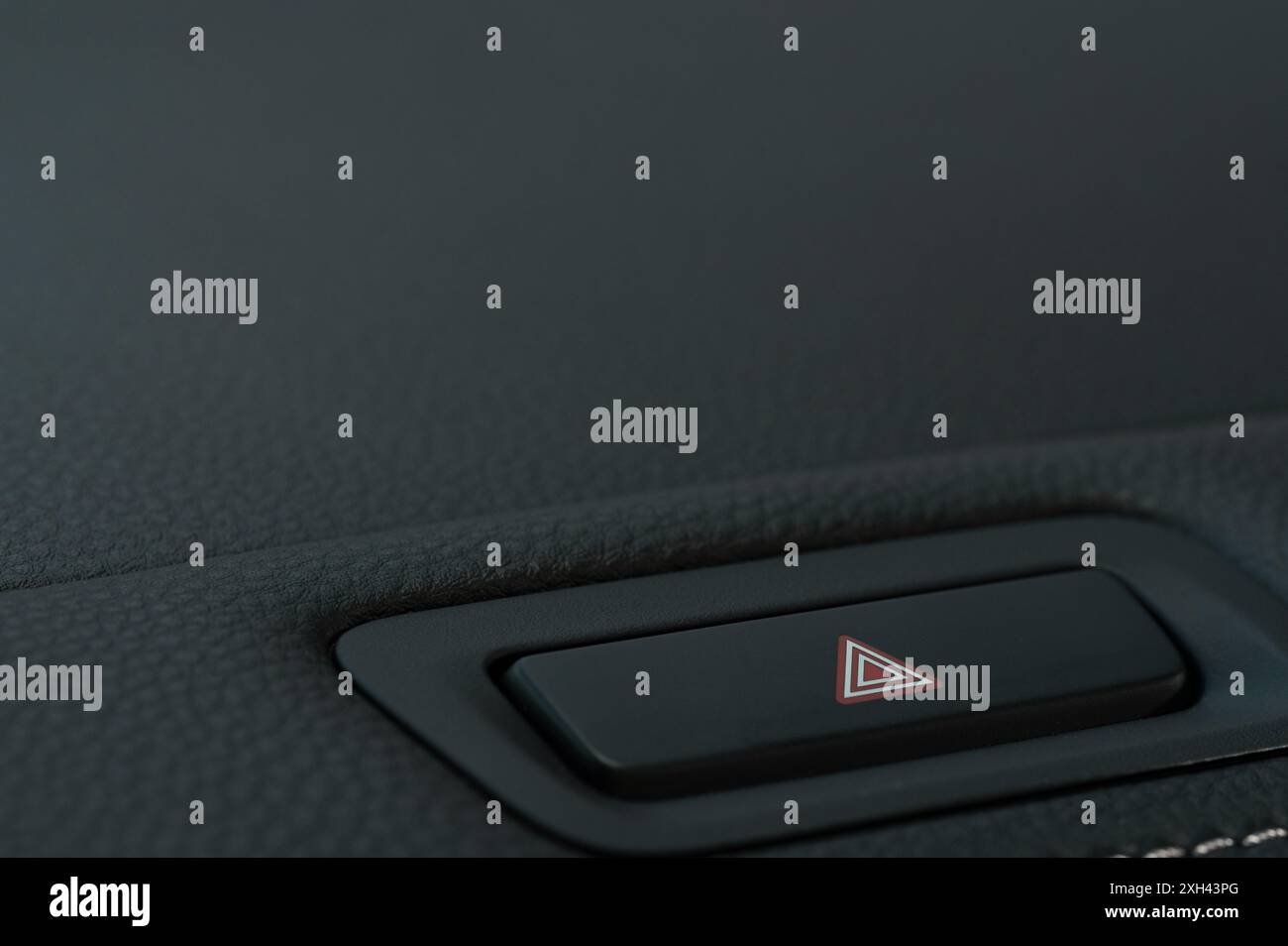 Car emergency button close up view with copy space Stock Photo - Alamy