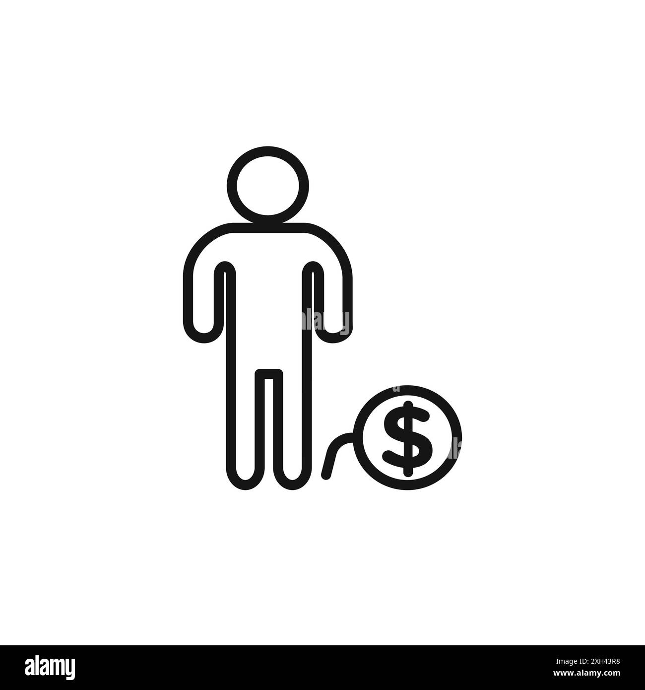 Walking problem vector vectors hi-res stock photography and images - Alamy