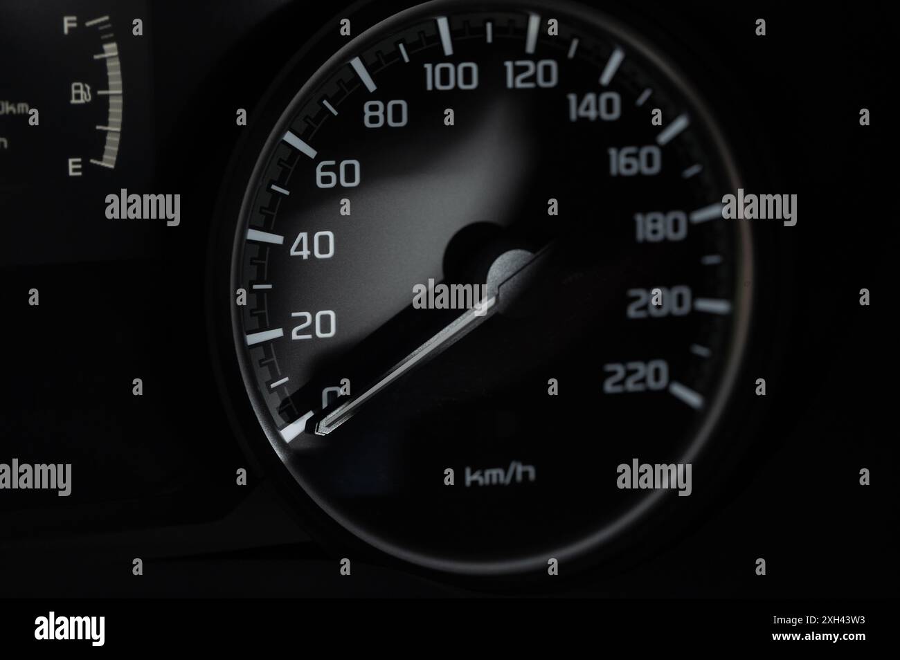 Modern car speedometer on black background close up view Stock Photo ... Modern car speedometer on black background close up view Stock Photo ...