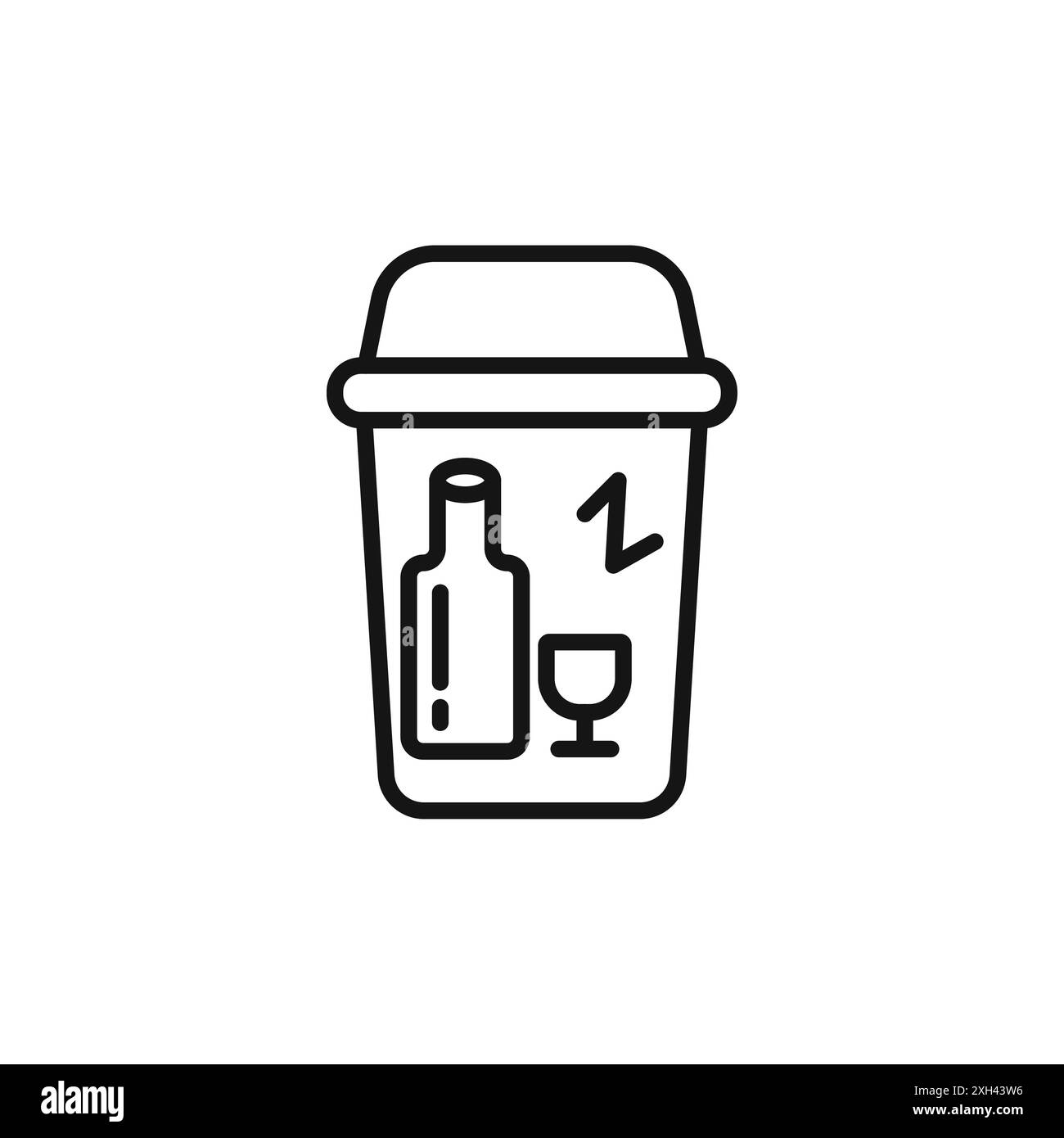 Quitting bad habits icon logo sign vector outline in black and white ... Quitting bad habits icon logo sign vector outline in black and white ...