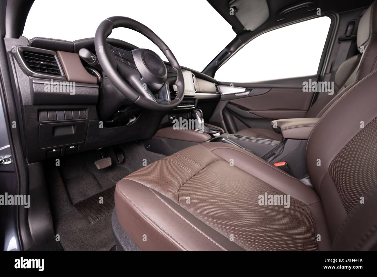 Car front view driver hi-res stock photography and images - Alamy