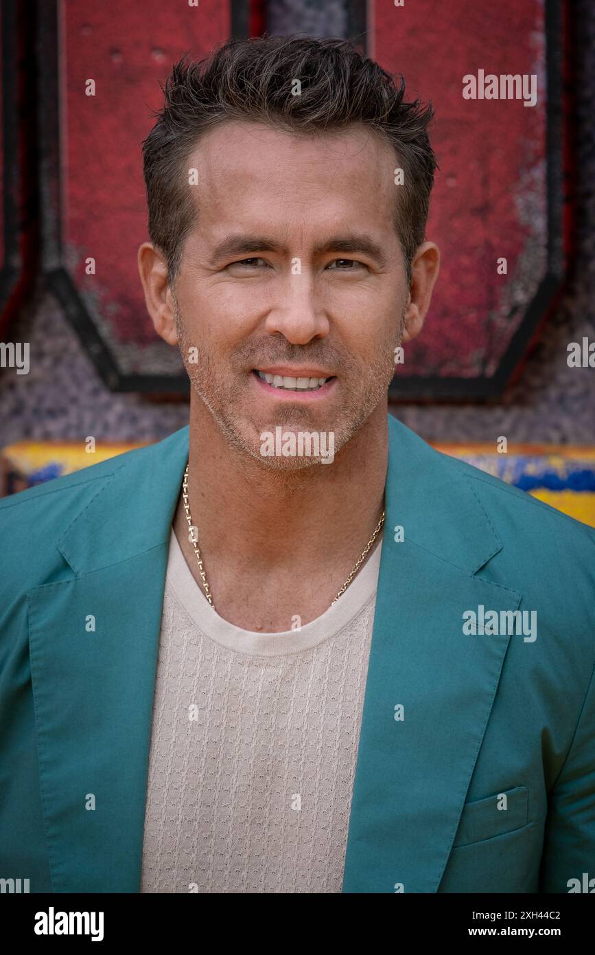 London, UK. 11th July 2024. Ryan Reynolds attends the "Deadpool ...