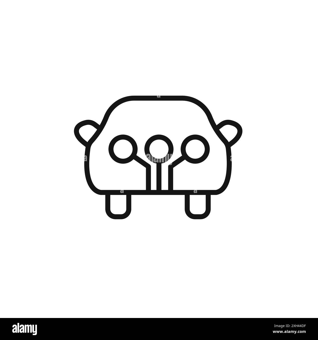 Self drive car color Stock Vector Images - Alamy