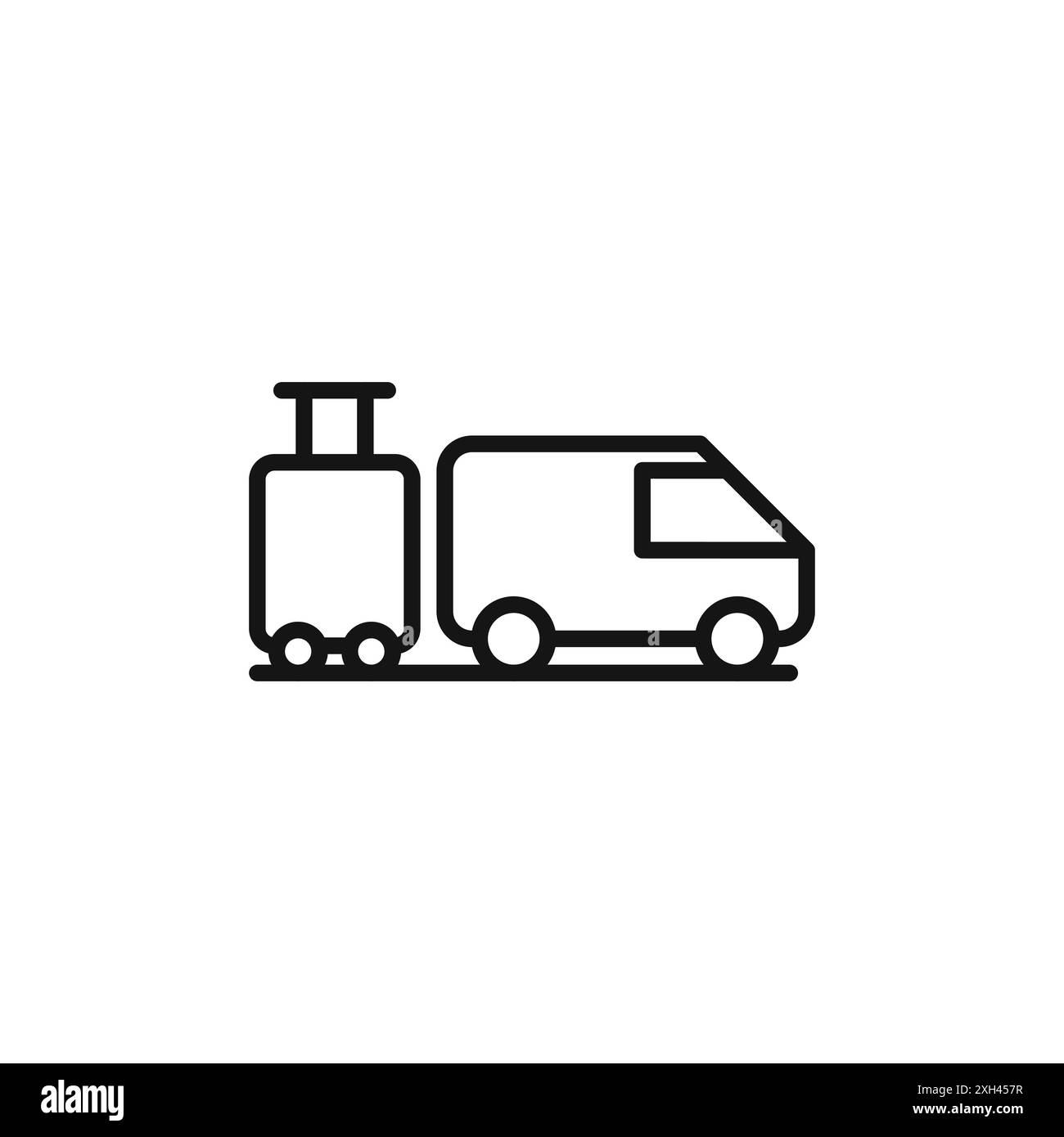 Transfer icon logo sign vector outline in black and white color Stock ...