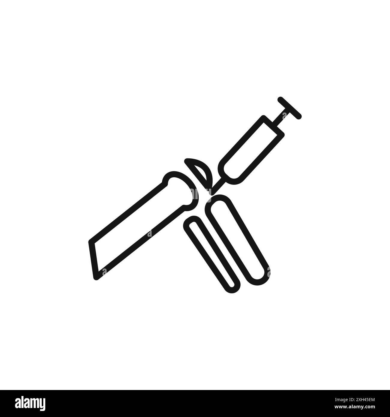 Treatment arthritis icon logo sign vector outline in black and white ...